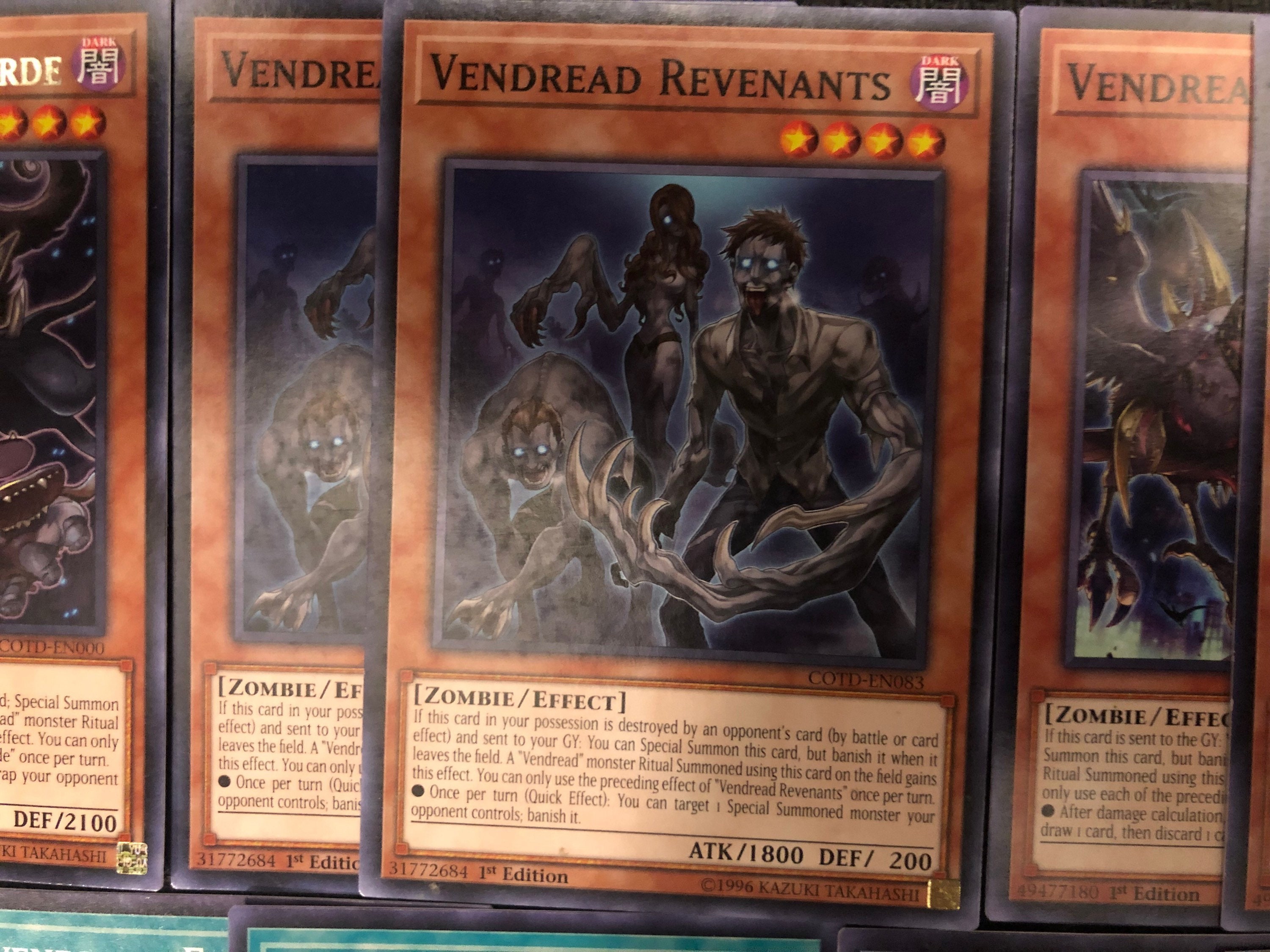 Yugioh Vendread Deck - Etsy