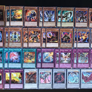 Yugioh Infernity Deck- Mirage- Archfiend- Knight- General- Barrier ...