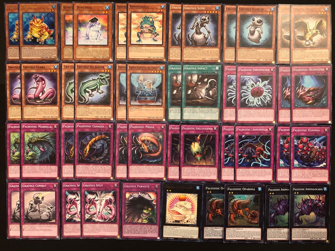 Yugioh Paleozoic Deck - Etsy