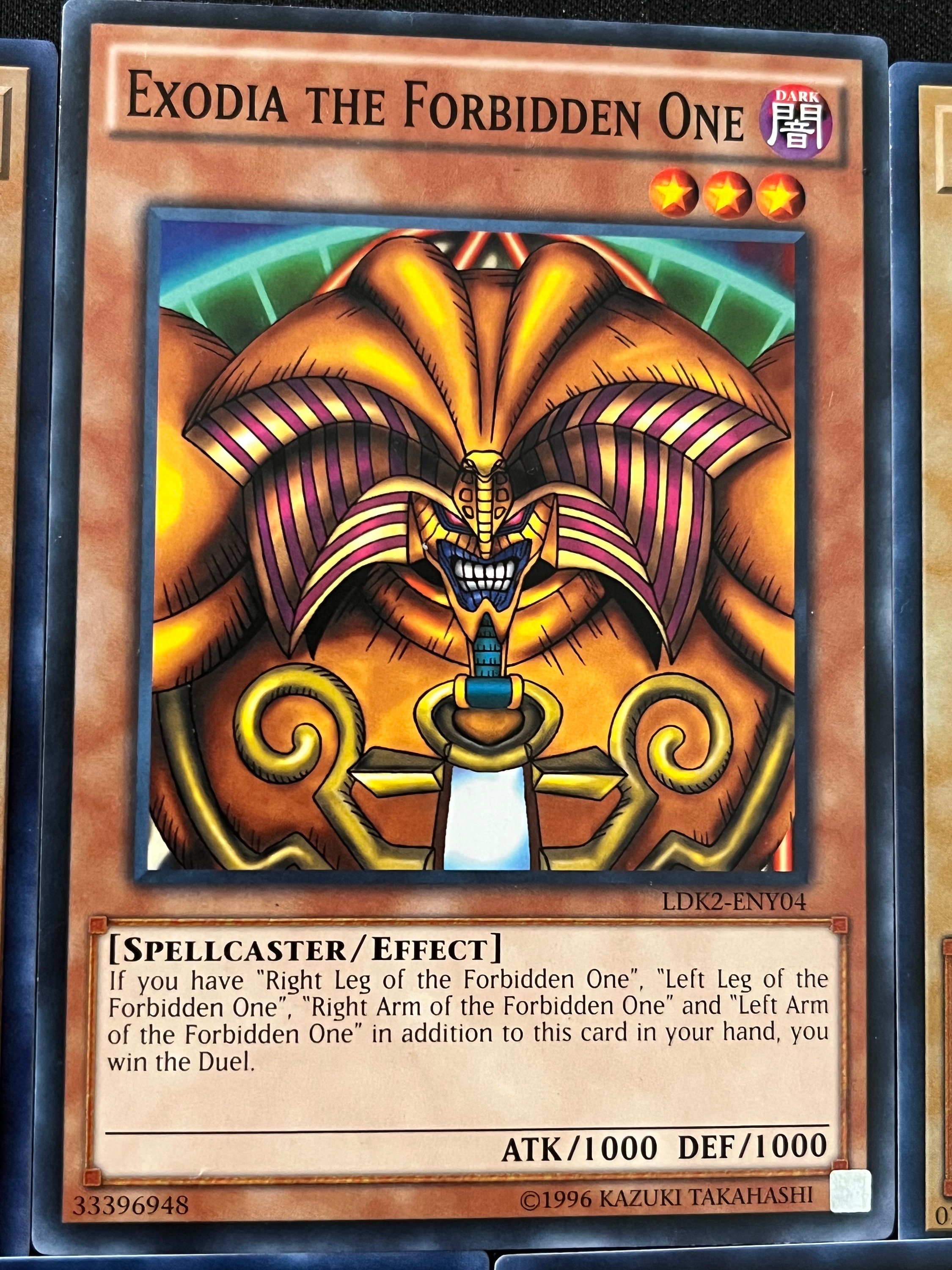Yugioh Custom Exodia Deck - Etsy
