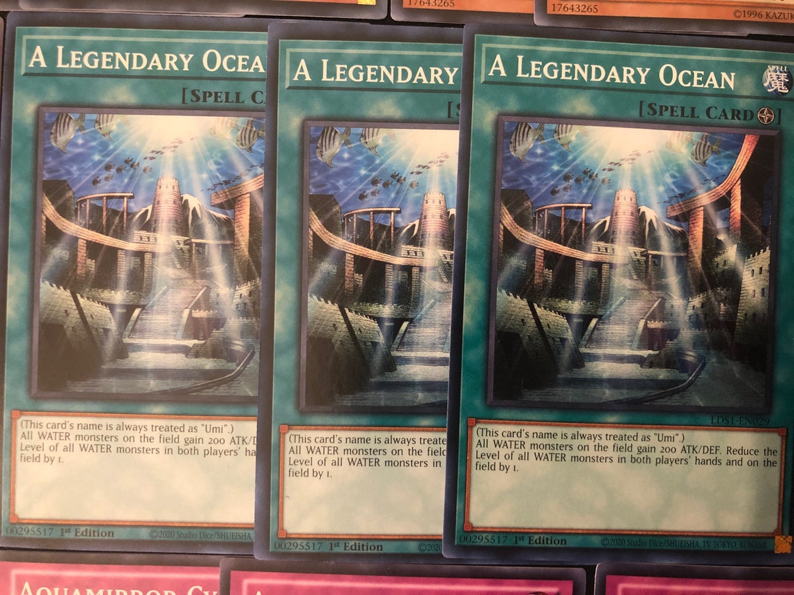 Yugioh Water Deck - Etsy
