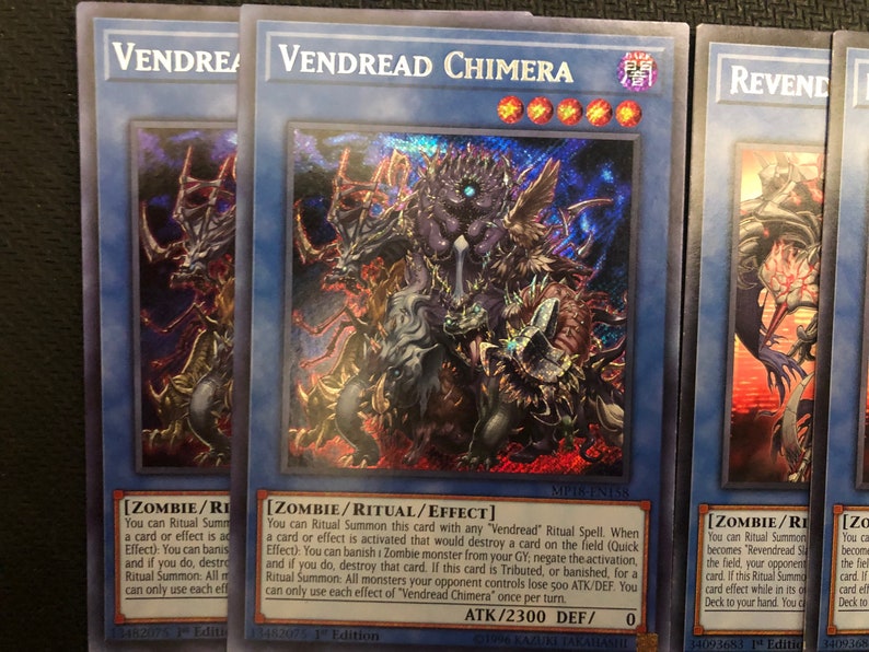 Yugioh Vendread Deck - Etsy