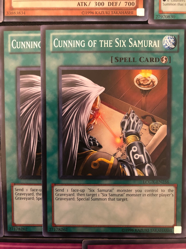 Yugioh Custom Six Samurai Deck - Etsy México