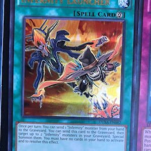 Yugioh Infernity Deck- Mirage- Archfiend- Knight- General- Barrier ...