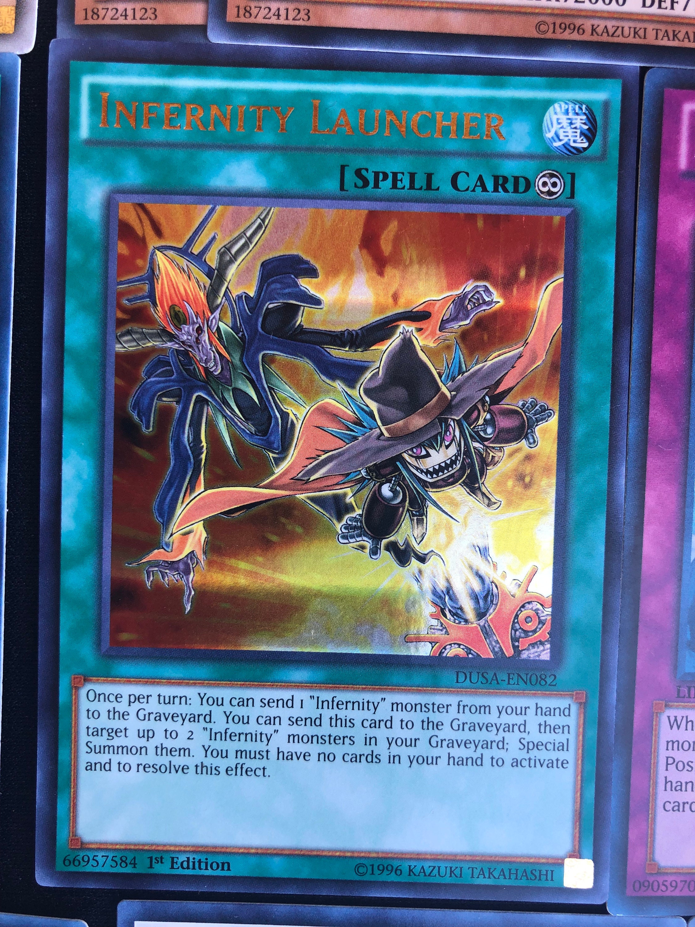 Yugioh Infernity Deck- Mirage- Archfiend- Knight- General- Barrier ...