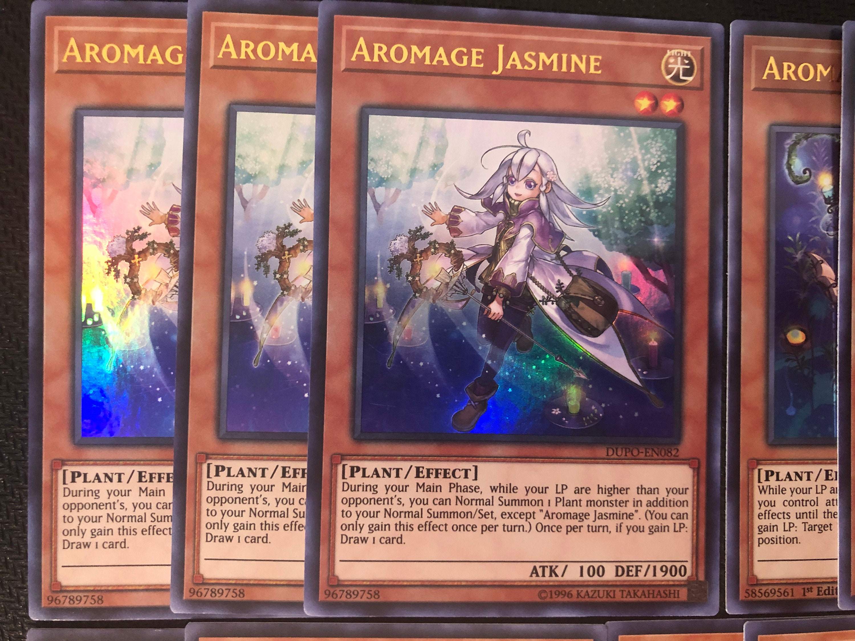Yugioh! Aromage Deck- Jasmine- Rosemary- Bergamot- Jar- Aroma Gerden- Humid Winds- Blessed Near ...