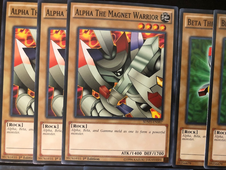 Yugioh Magnet Warrior Deck - Etsy