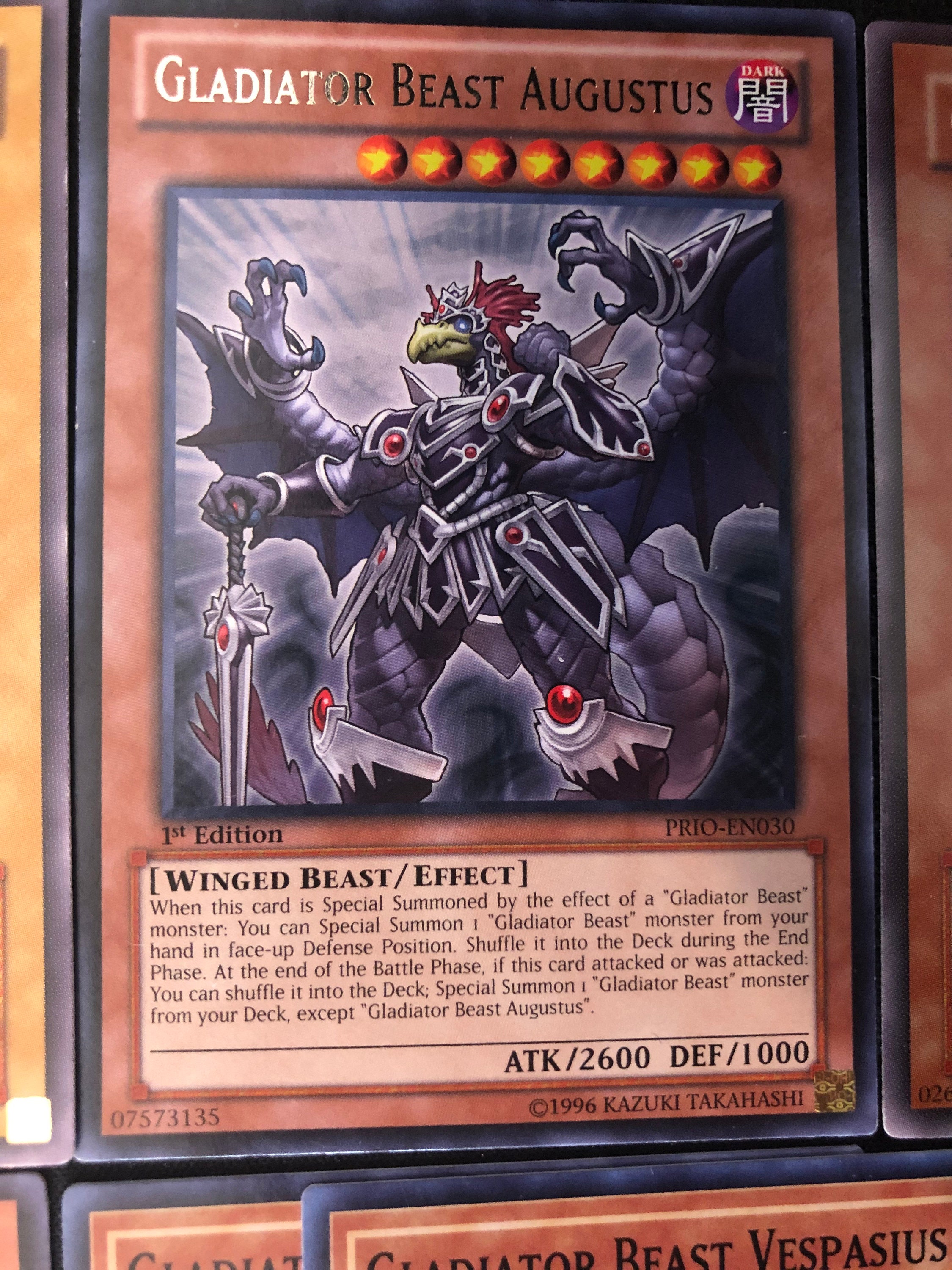 Yugioh Gladiator Beast Deck- Andal- Augustus- Bestiari- Noxious- Editor- - Etsy