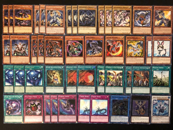 Yu Gi Oh Cards Dragon Deck