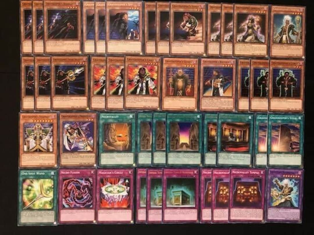 Yugioh Gravekeeper's Deck - Etsy
