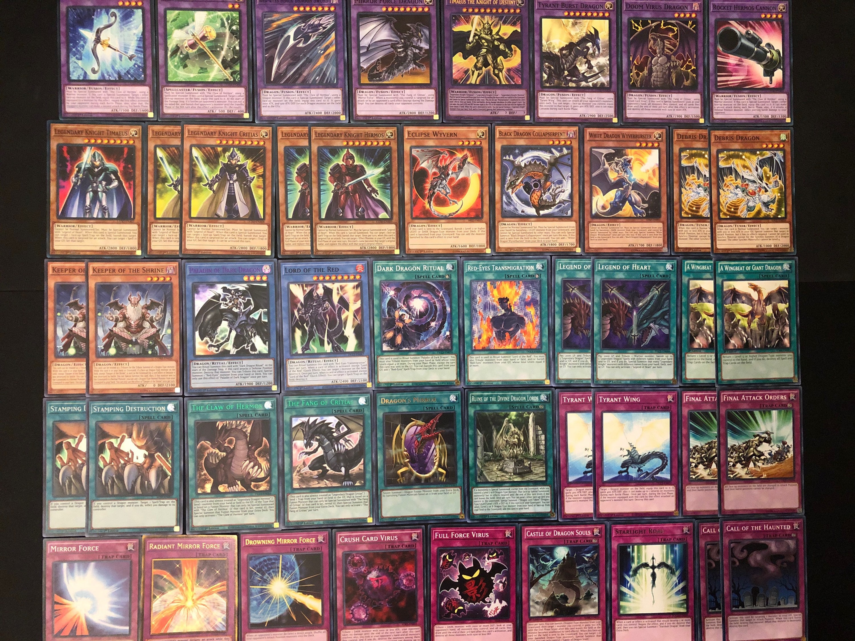 Yugioh Legendary Dragon Deck - Etsy