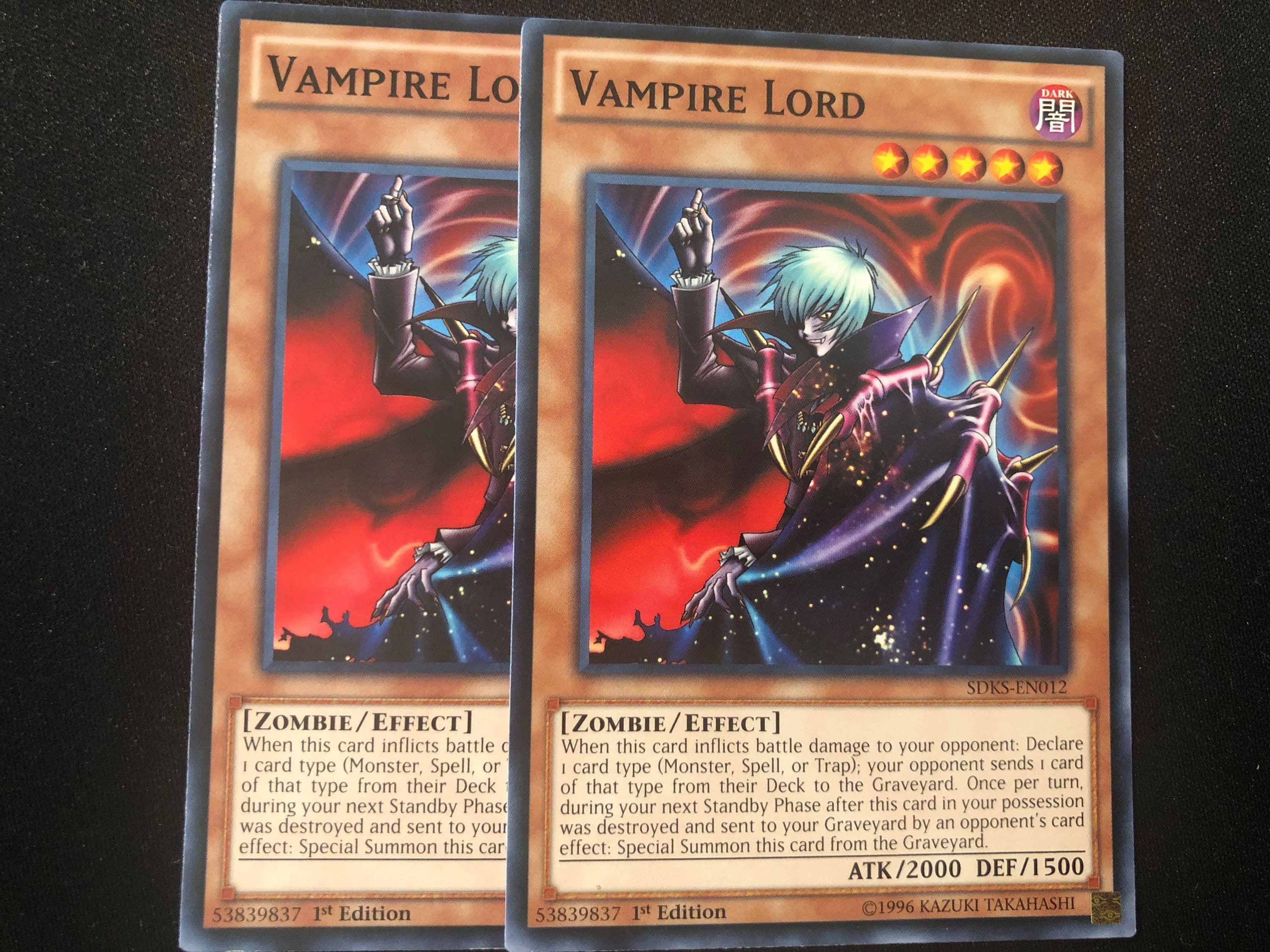 Yugioh Vampire Deck - Etsy