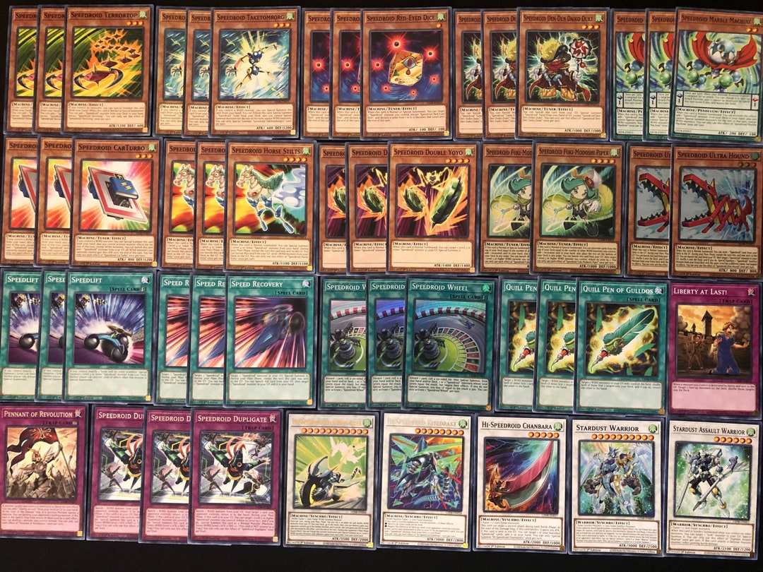 Yugioh Speedroid Deck - Etsy