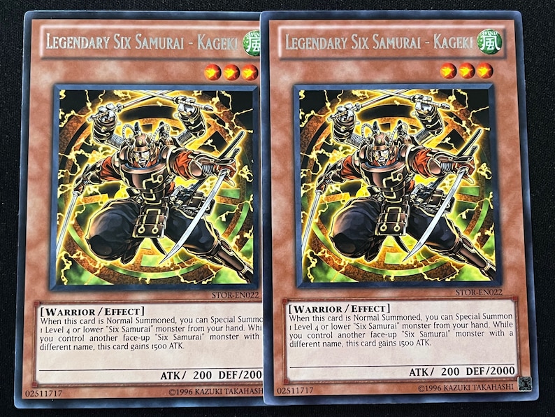 Yugioh Six Samurai Deck - Etsy