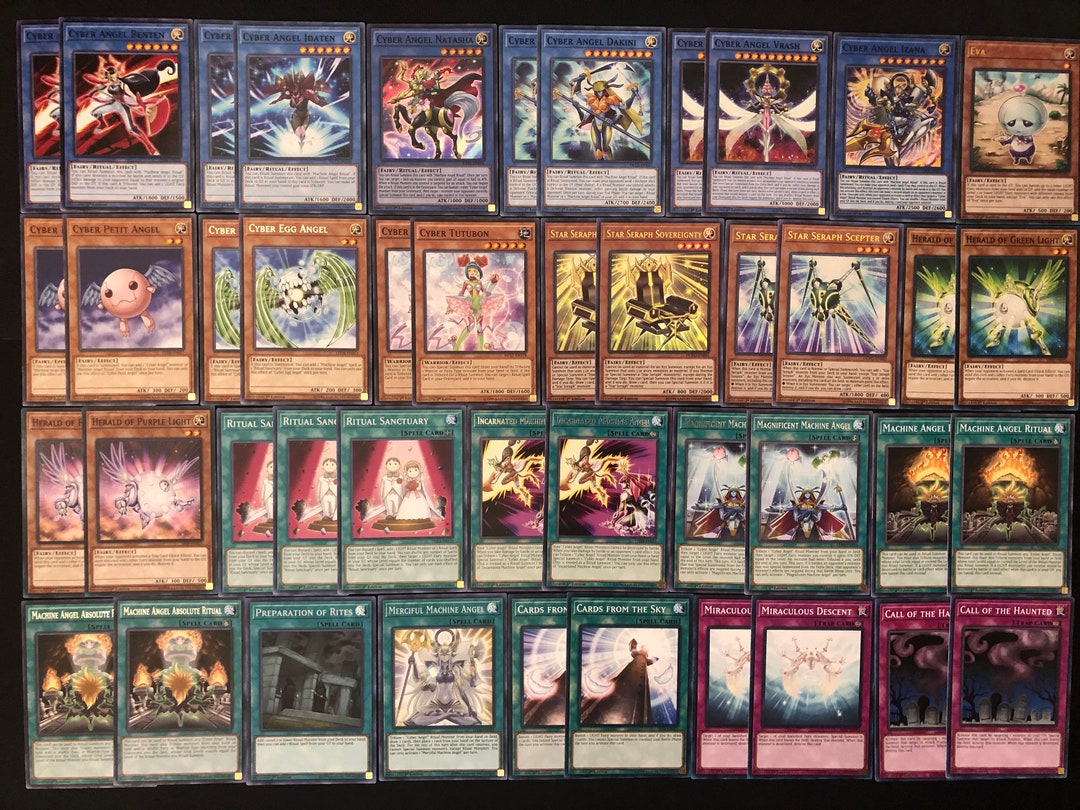 Yu-gi-oh Custom Cyber Angel Deck - Etsy