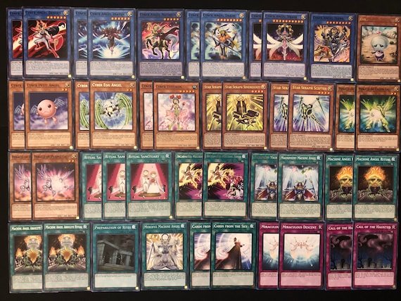 Yu-gi-oh Custom Cyber Angel Deck | Etsy