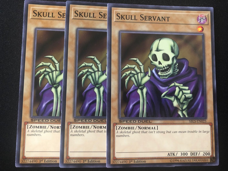 Yugioh Skull Servant Deck - Etsy