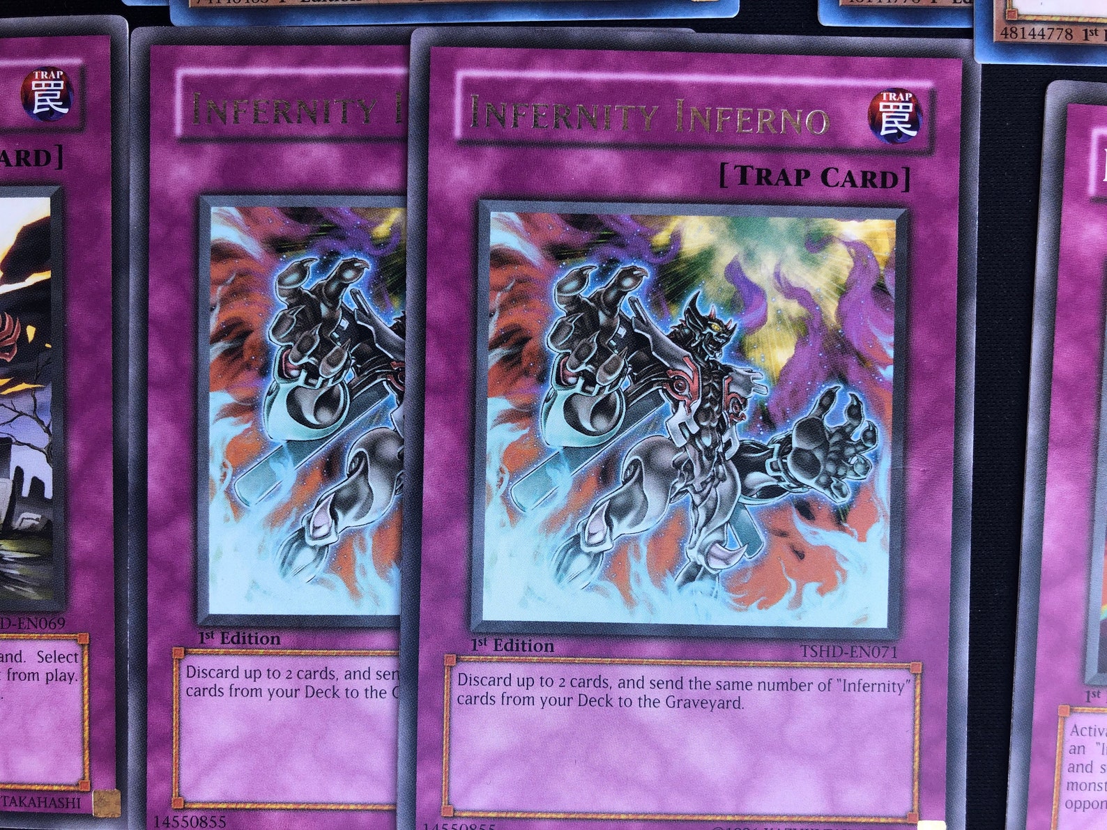 Yugioh Infernity Deck- Mirage- Archfiend- Knight- General- Barrier ...