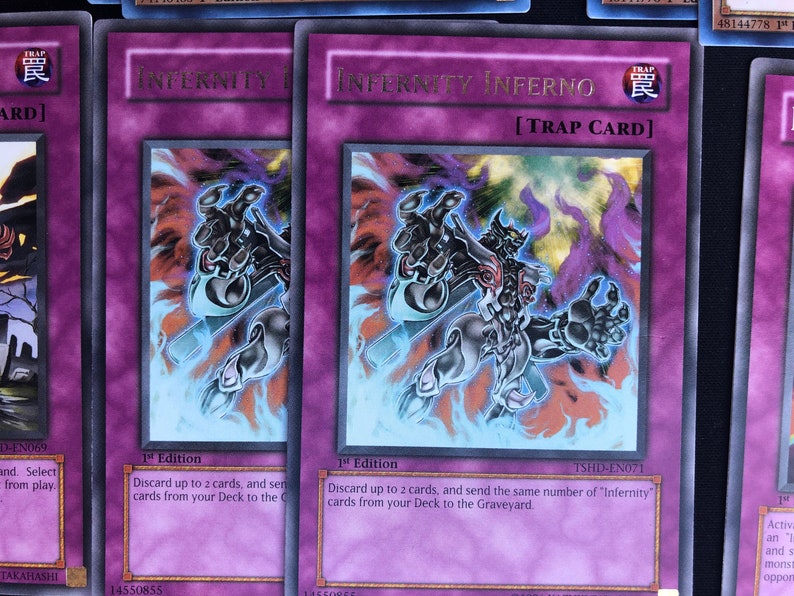 Yugioh Infernity Deck- Mirage- Archfiend- Knight- General- Barrier ...