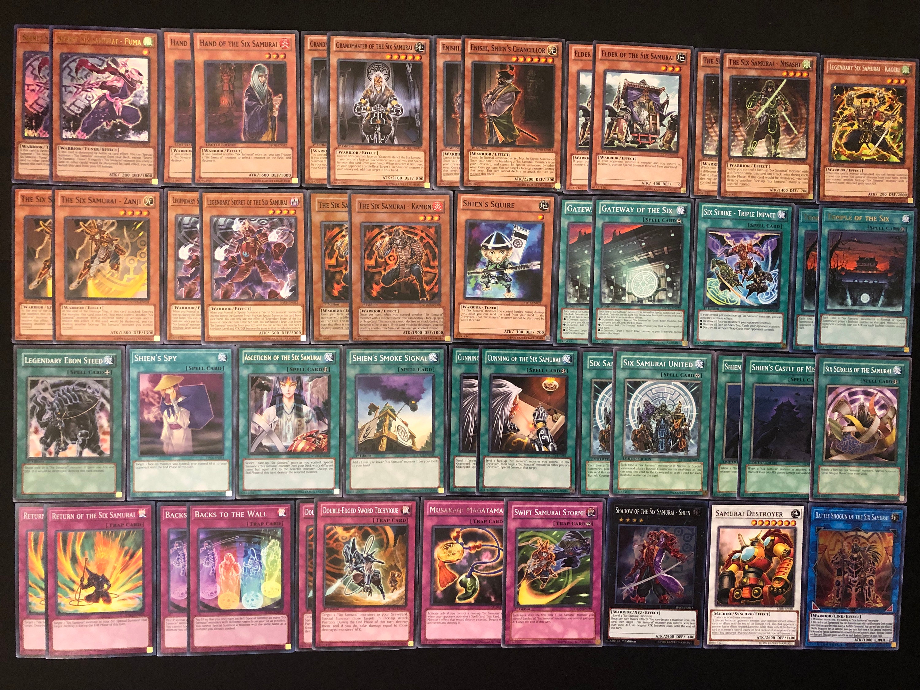 Yugioh Custom Six Samurai Deck