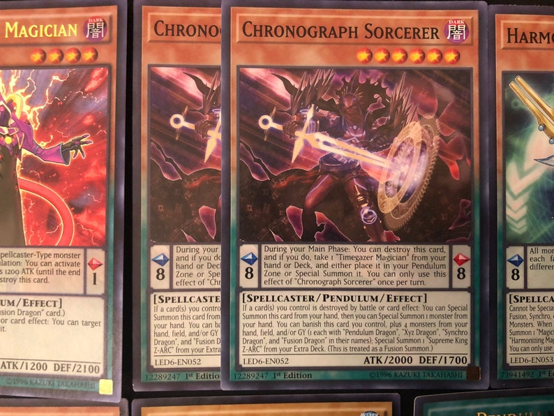 Yugioh Pendulum Magician Deck - Etsy