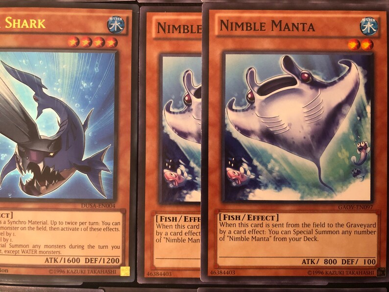 Yugioh Water Deck - Etsy