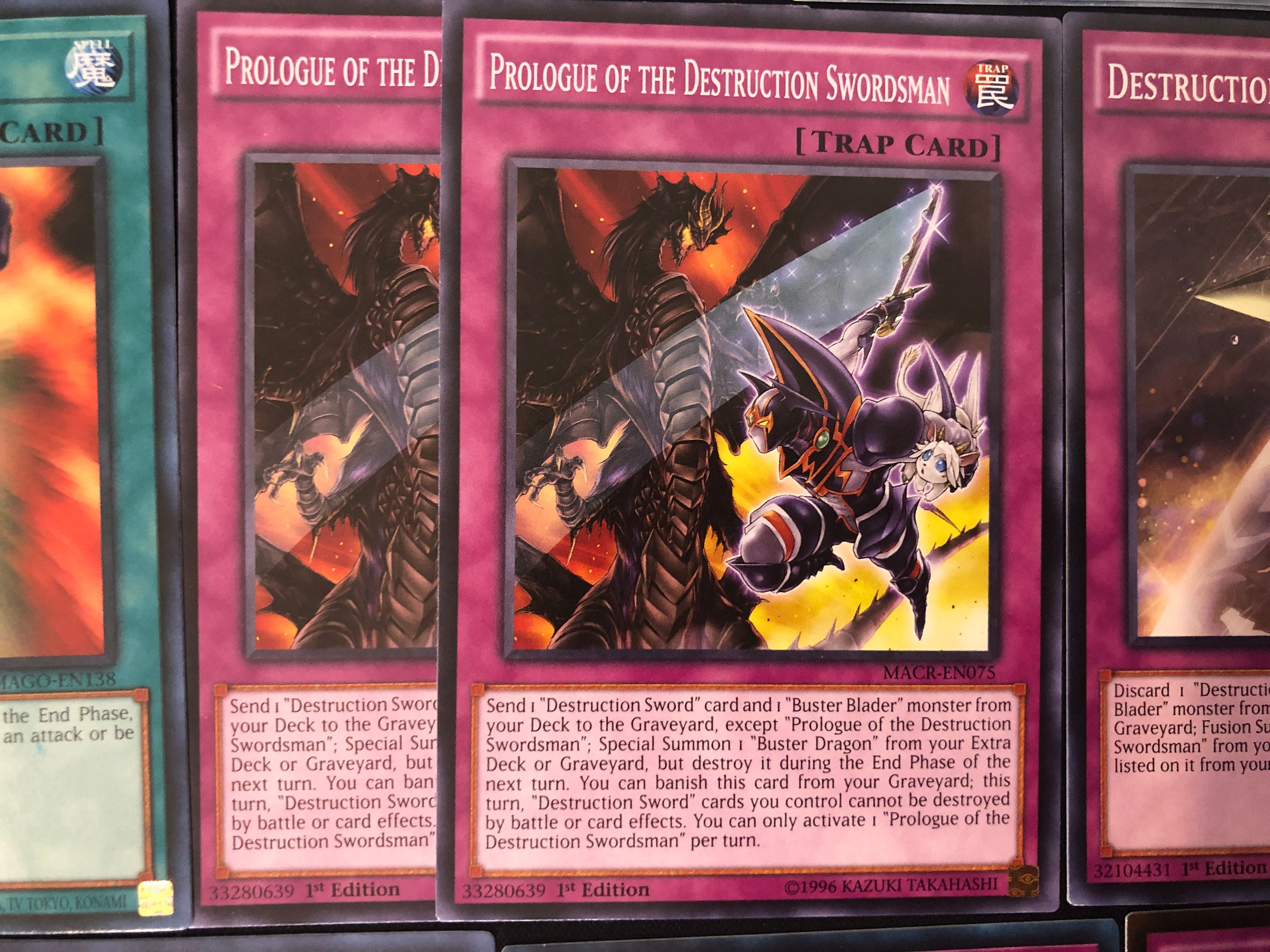 Yugioh Buster Blader Deck- Swordmaster- Wizard- Robot- Dragon Buster ...