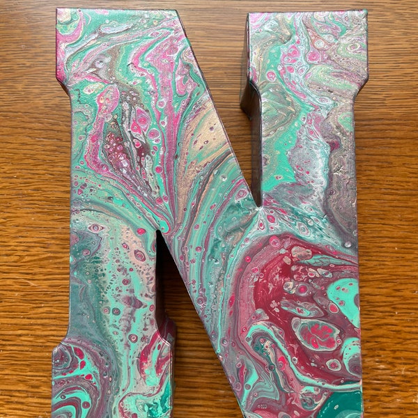 Metal Letter N - Etsy