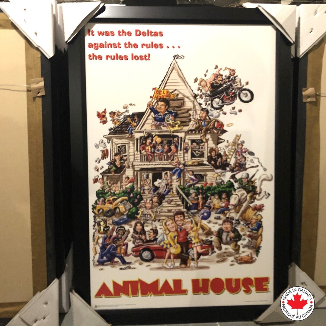 Animal House Framed Movie Poster - Etsy