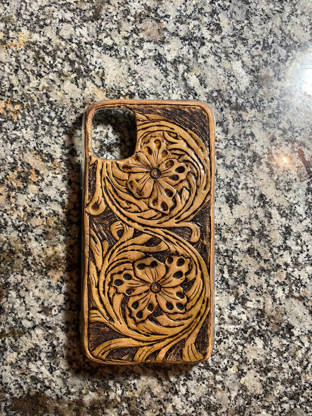 Custom Leather Phone Case - Etsy