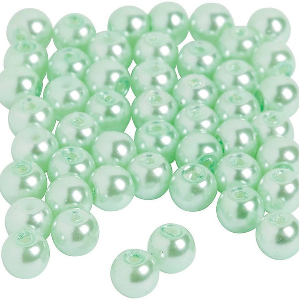 Mint Green Pearls - Etsy