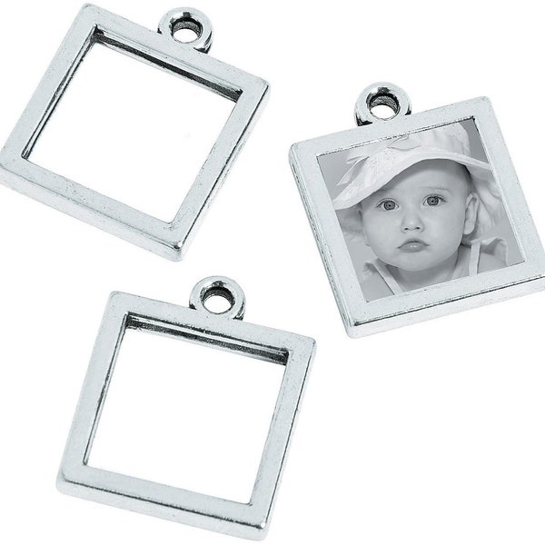 Picture Frame Pendant - Etsy
