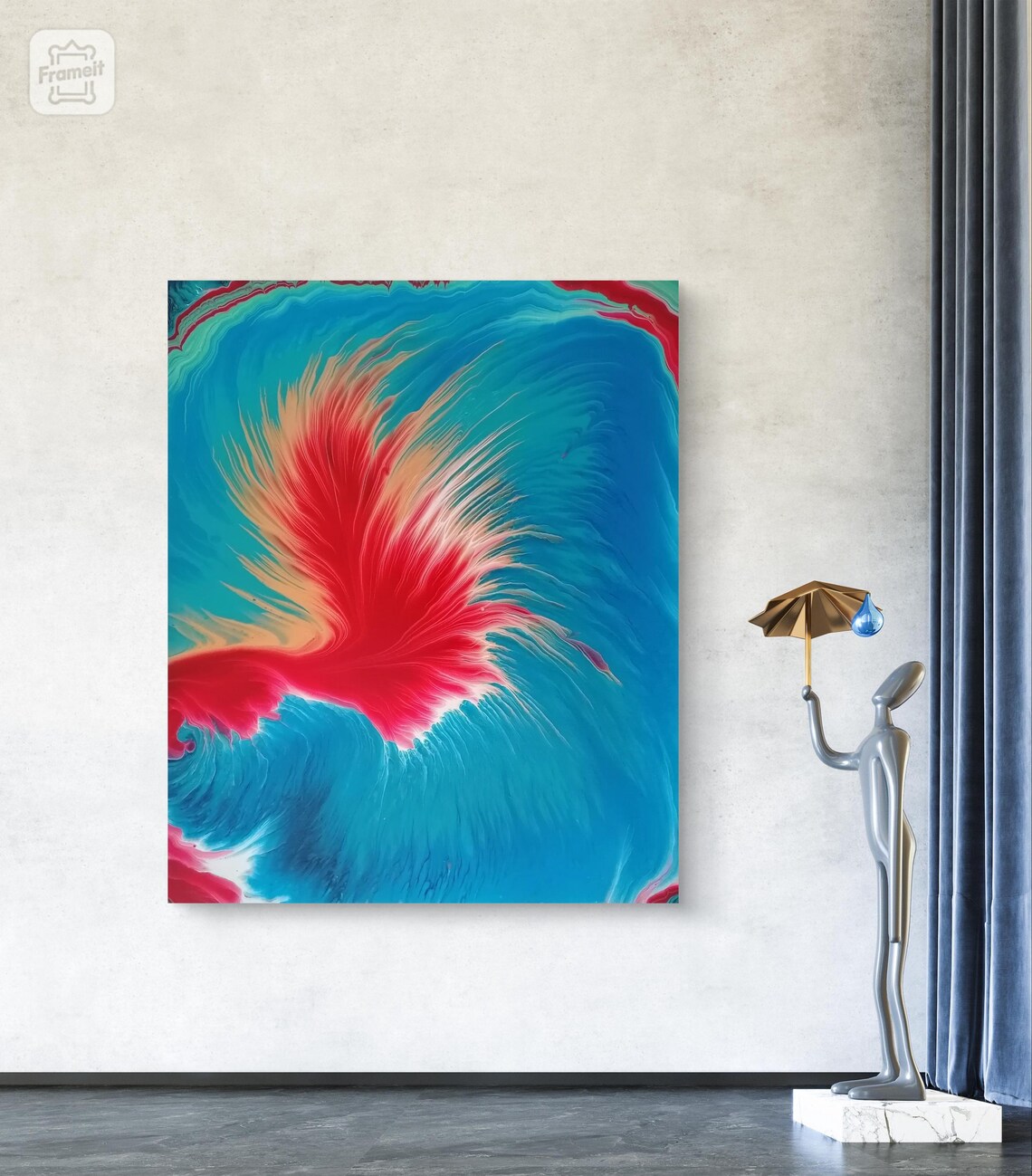 Elixir - Original Acrylic Painting Created Using Acrylic Paint on 20X24 ...