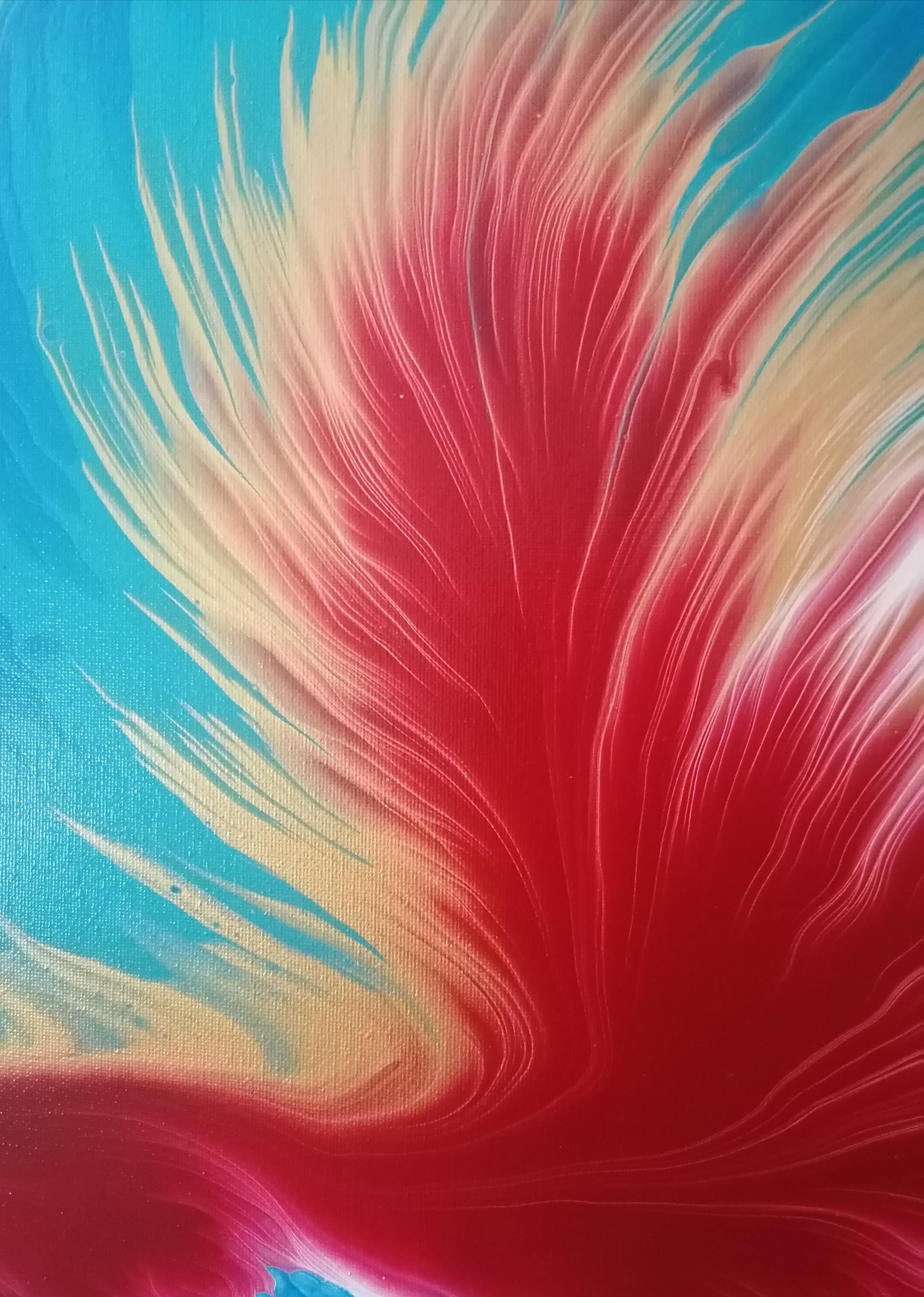 Elixir - Original Acrylic Painting Created Using Acrylic Paint on 20X24 ...