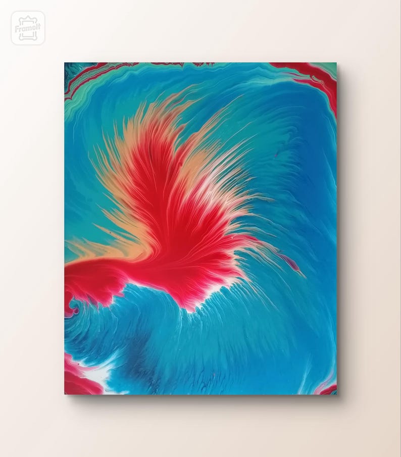 Elixir - Original Acrylic Painting Created Using Acrylic Paint on 20X24 ...