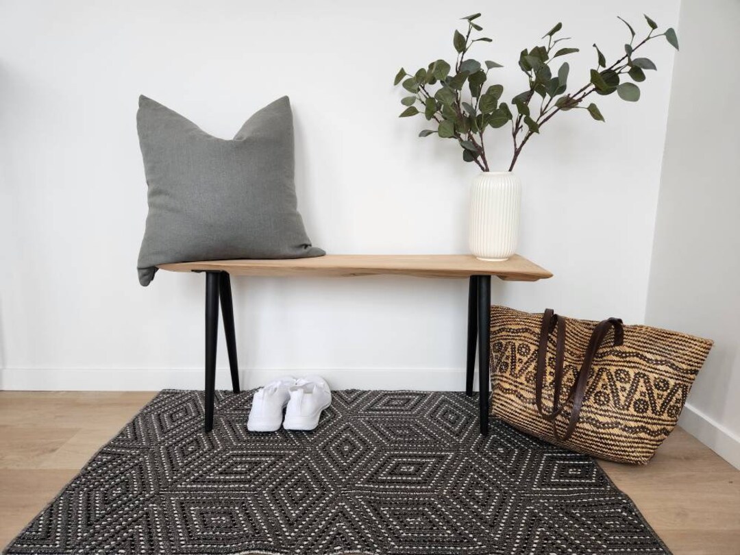 Cedar Entryway Bench Live Edge Coffee Table End of Bed - Etsy