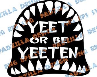Yeet Svg | Etsy