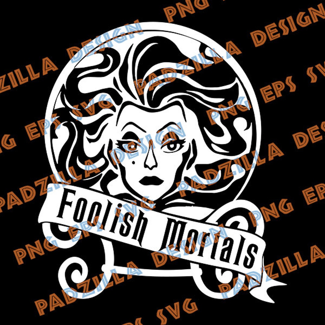 Foolish Mortals Madame Leota SVG PNG Digital Download - Etsy