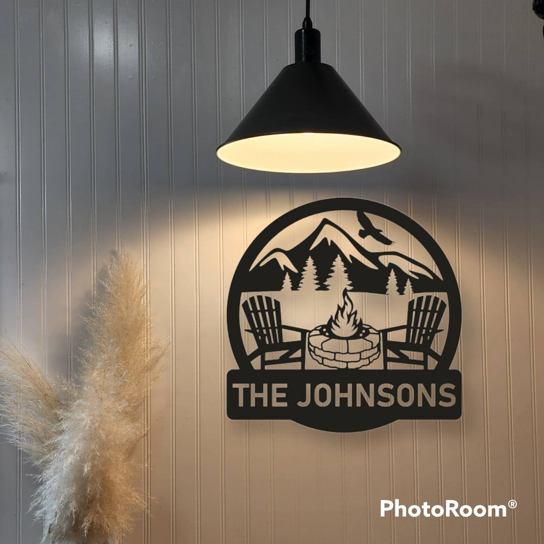 Fire Pit Sign | Metal Sign | Patio Sign| Outdoor Décor - Etsy