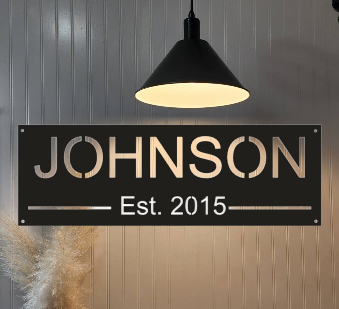 Personalized Metal Sign, Custom Metal Sign, Metal Signs Personalized ...