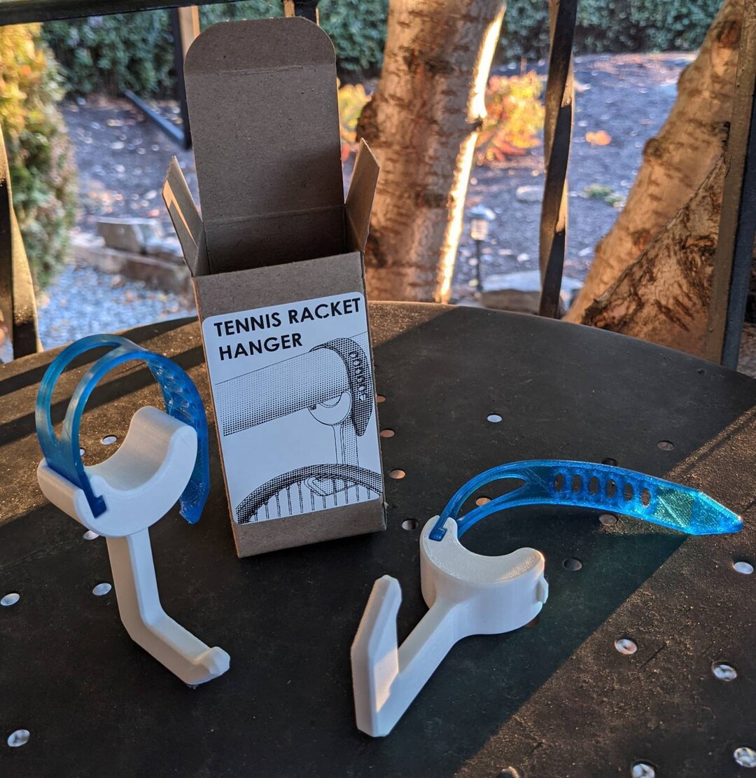 Tennis Racket Hanger [2x] - Etsy