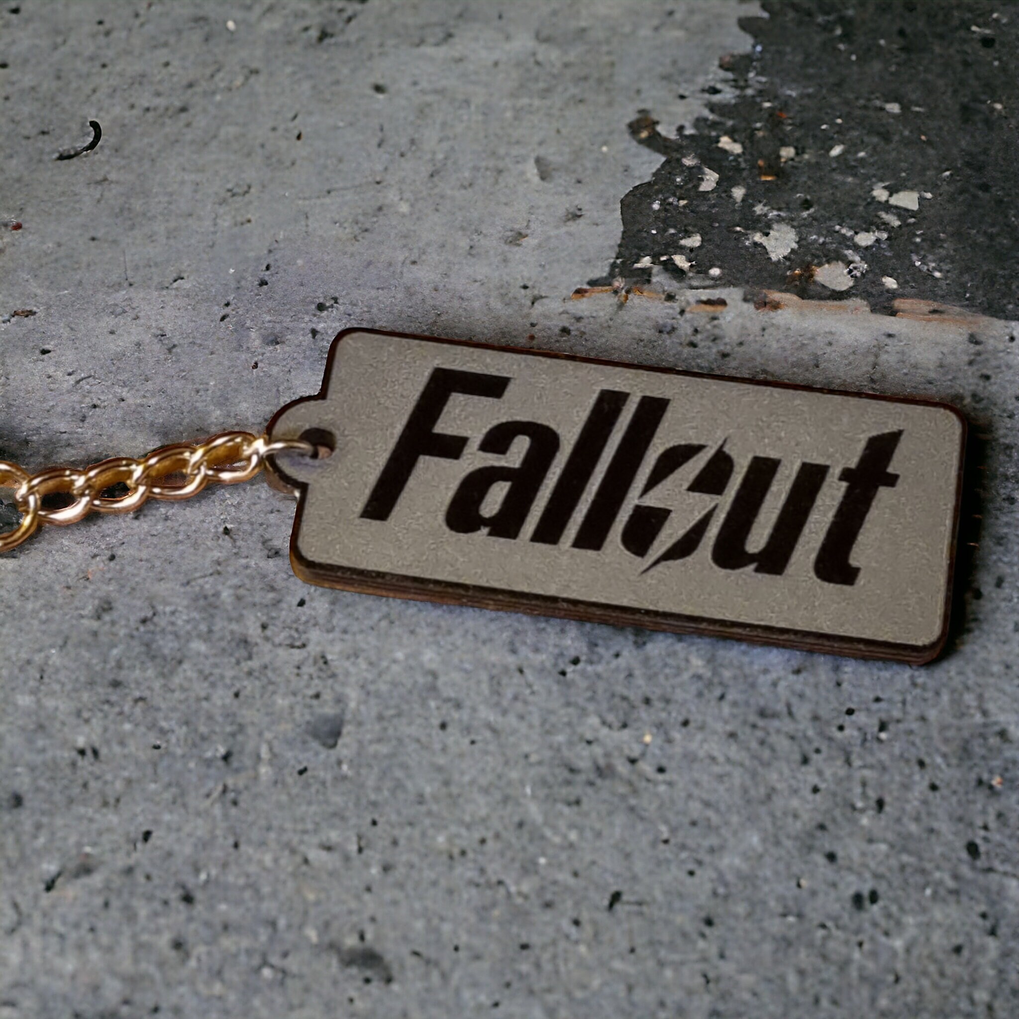 Fallout Logo Keyring Nuka-cola & Pip-boy Keychain Gamer Gifts Inspired ...