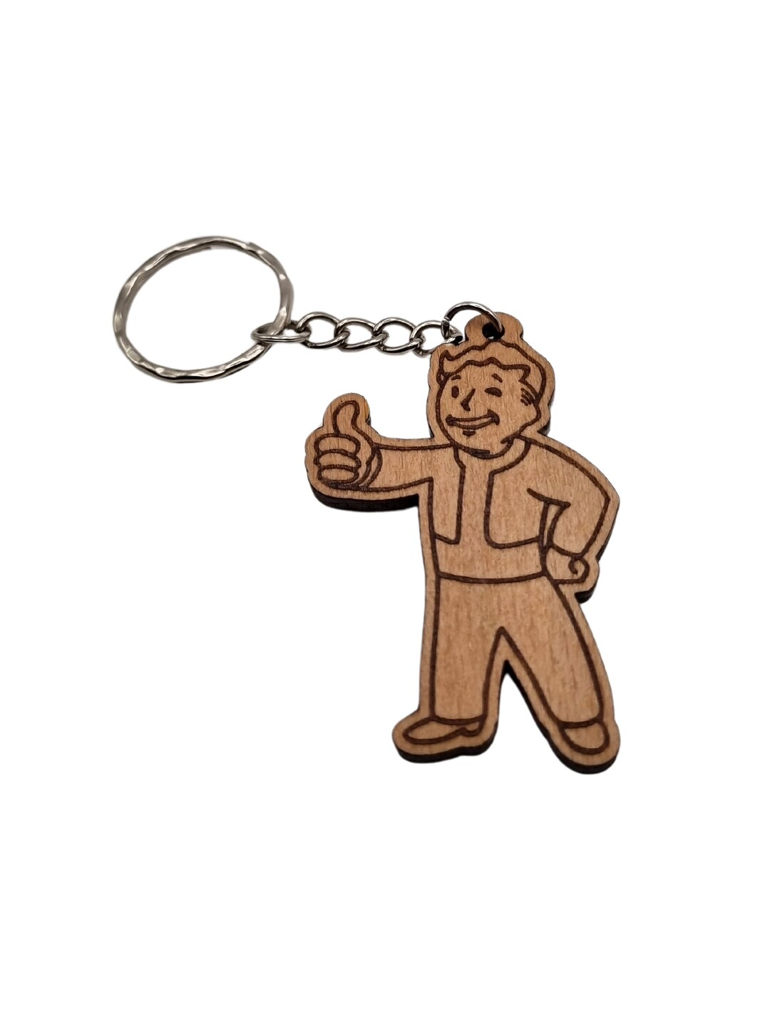 Fallout Vault Boy Pip Boy Keyring, Fallout Game, Nuka-cola, Pip Boy ...