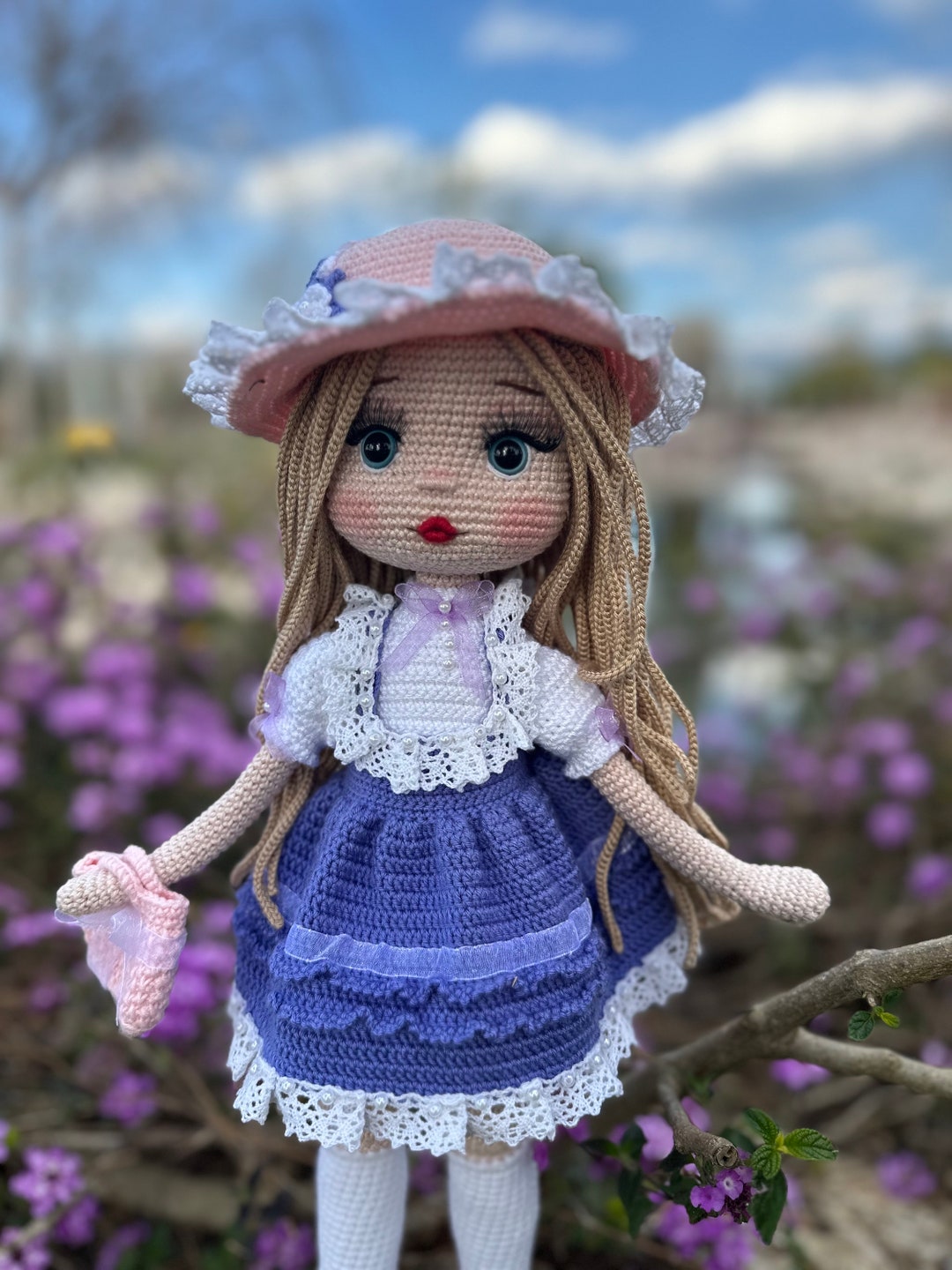 Crochet Big Cuddle Doll, Amigurumi Doll for Sale, Handmade Doll - Etsy