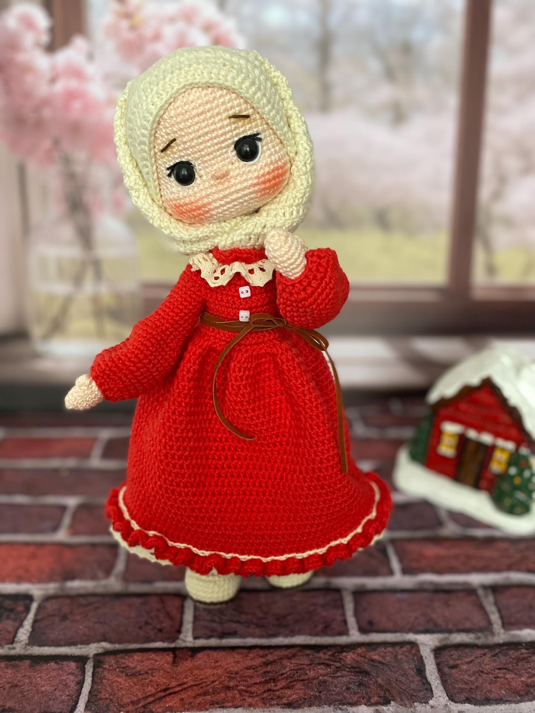 Crochet Hijab Doll, Crochet Muslim Doll, Handmade Amigurumi Hijap Doll ...