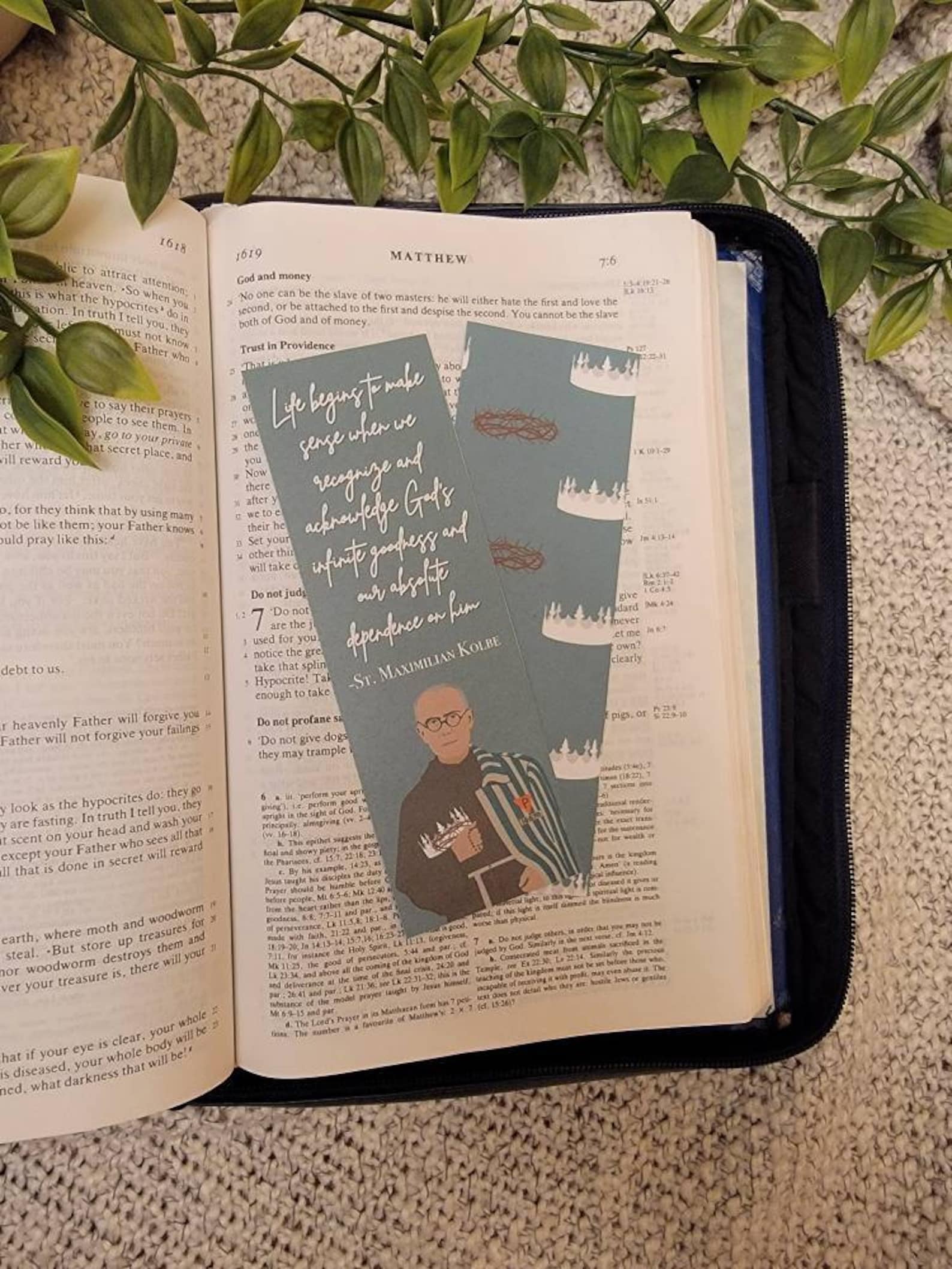 Catholic Saint Bookmarks: Inspirational Quote Bookmarks - Etsy