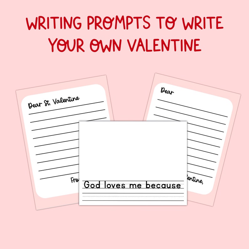 Saint Valentines Day Activity and Coloring Packet, Catholic Kids ...