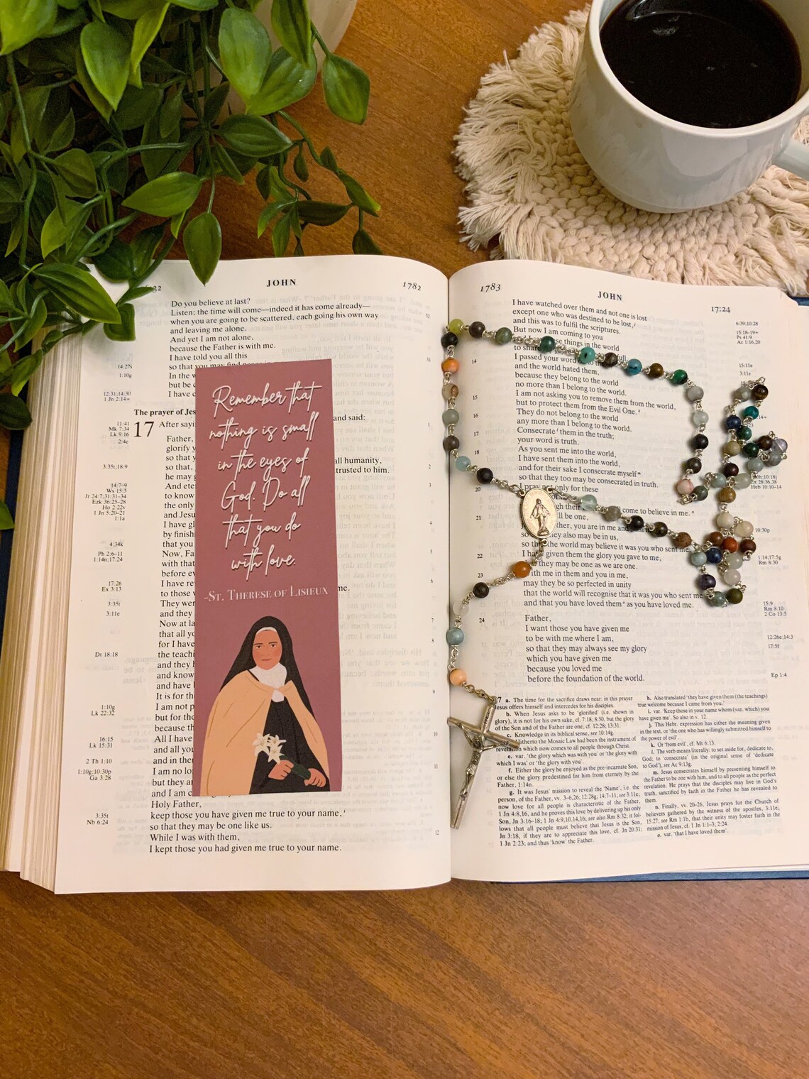 Catholic Saint Bookmarks: Inspirational Quote Bookmarks - Etsy
