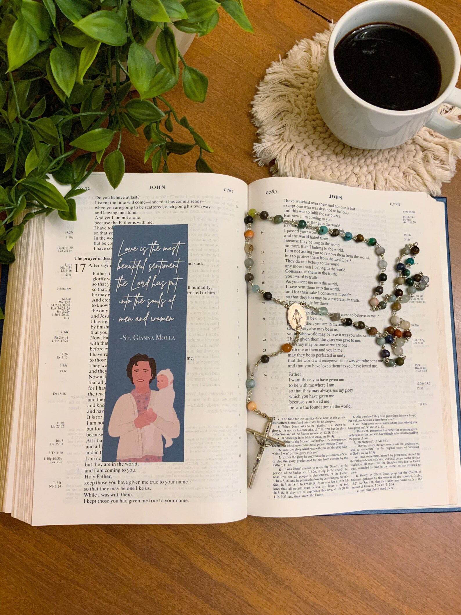 Catholic Saint Bookmarks: Inspirational Quote Bookmarks - Etsy