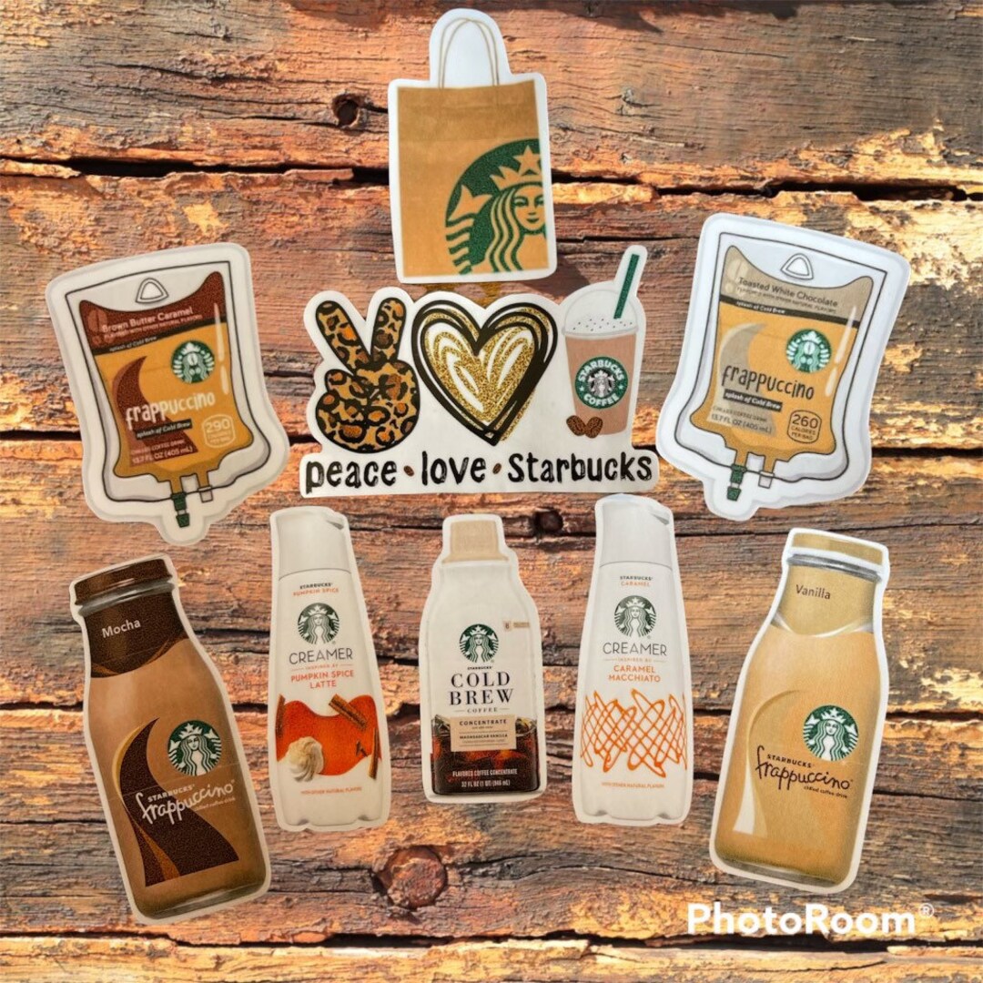 Starbucks 2 Vinyl Decal Stickers - Etsy